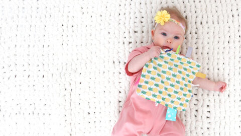 DIY Baby Crinkle Paper - Toronto Hamilton Mom Lifestyle YouTuber & Blogger
